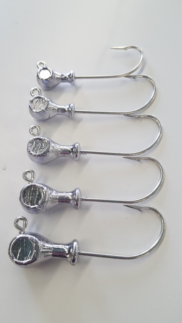 'Beer Barrel' Jig Heads - Bucktail-Lures