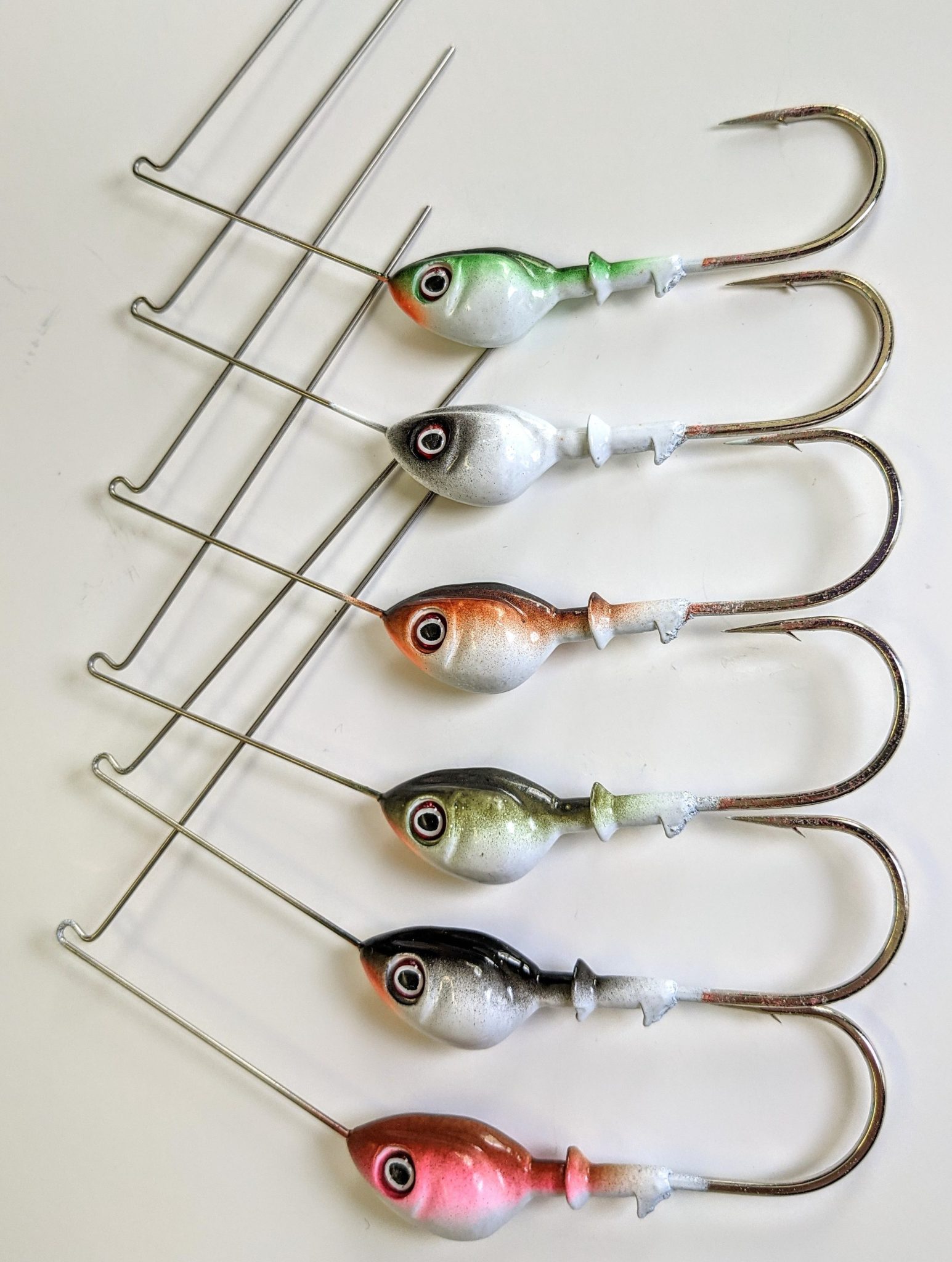 'Guppy' Spinnerbait Heads - Bucktail-Lures